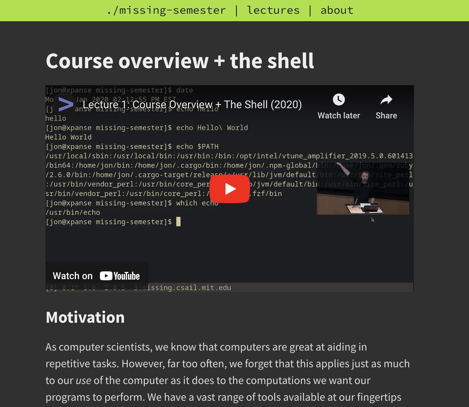 From novice to expert